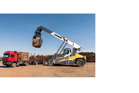 Liebherr’s log handler to premiere at Bauma 2019 | Dry Bulk