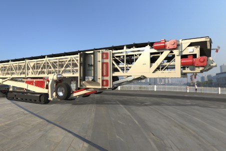Telestack launches new mobile conveyor | Dry Bulk